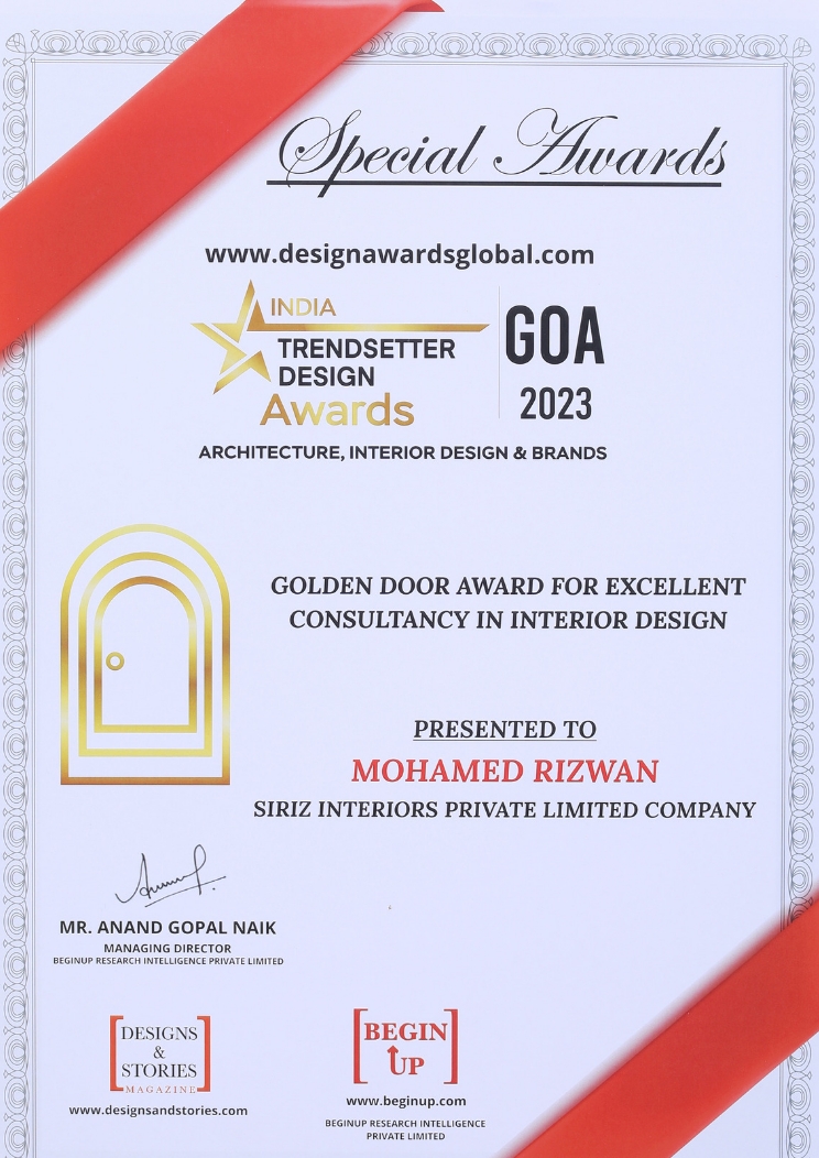 Best Interior Designers in Chennai - Siriz Interiors